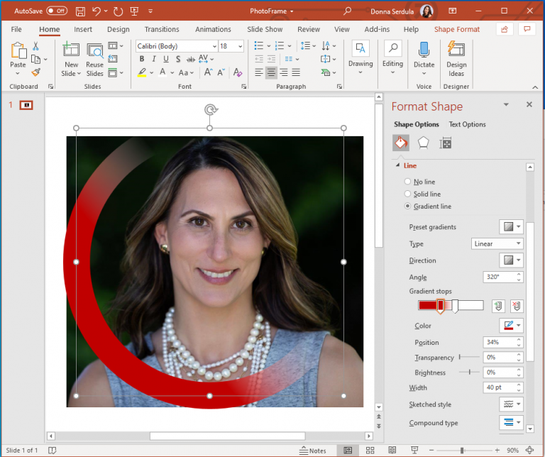 Design Your Own LinkedIn Profile Photo Frame - Replace #OpentoWork