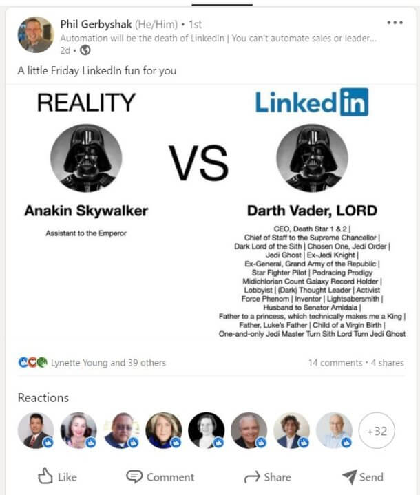 LinkedIn Profile Vs Reality: Keeping Your Brand Authentic & Real